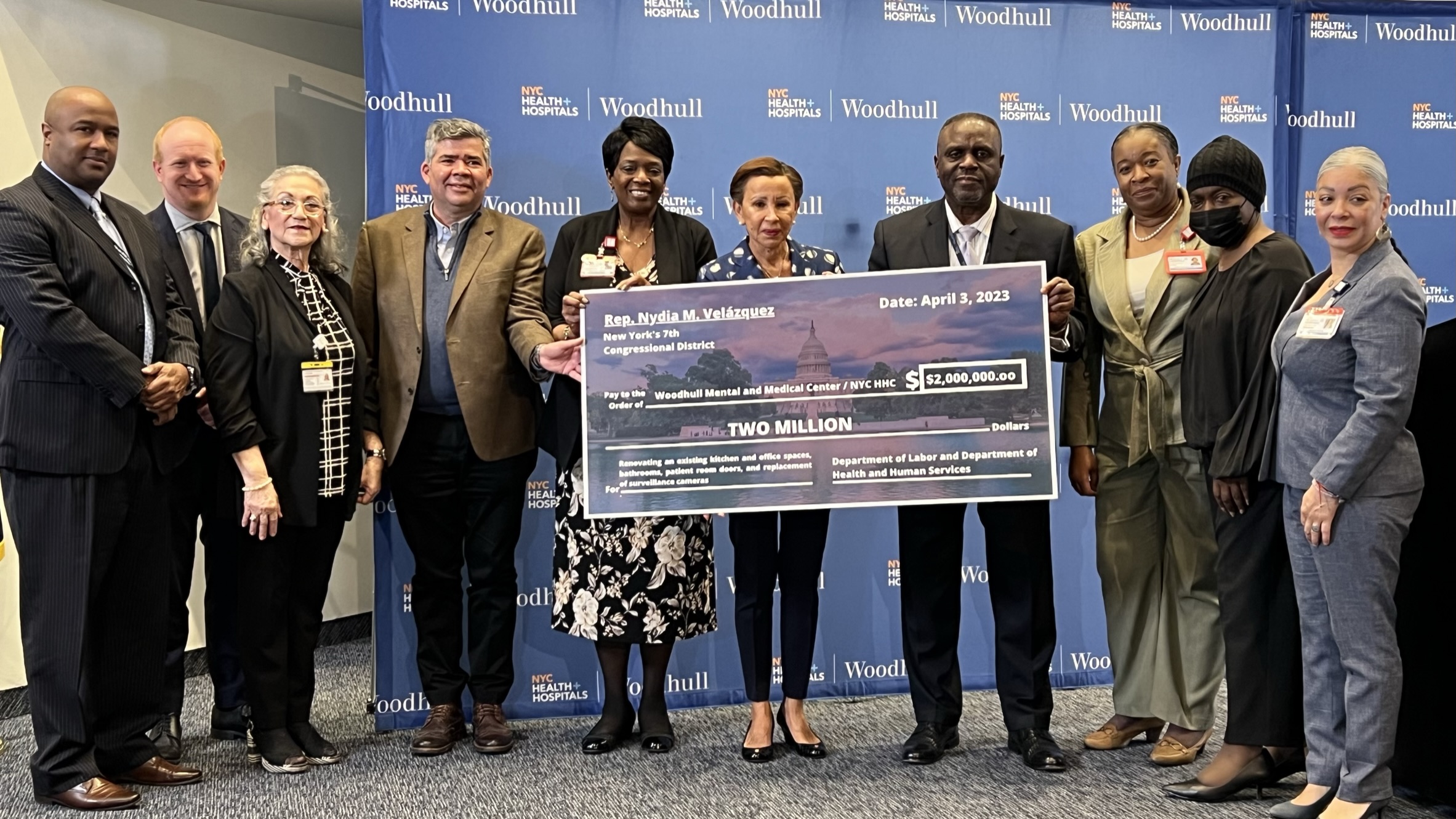 Federal Gov. Supports Woodhull Hospital Renovation – The Greenline