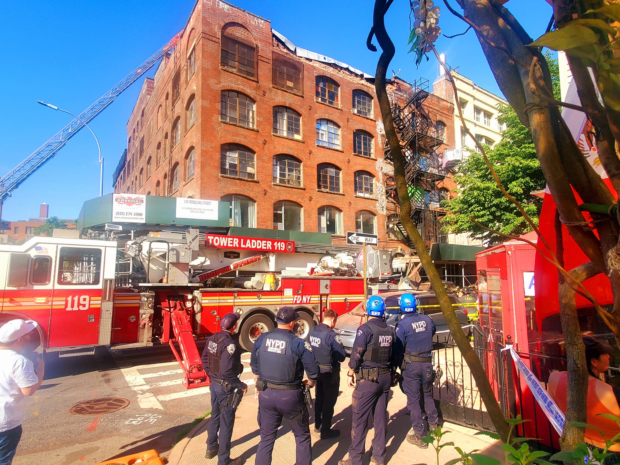 Parapet Falls on Hope – The Greenline