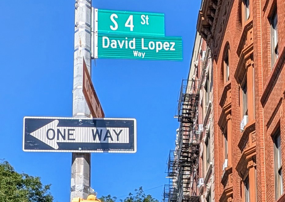 David Lopez is Honored with Street Naming – The Greenline