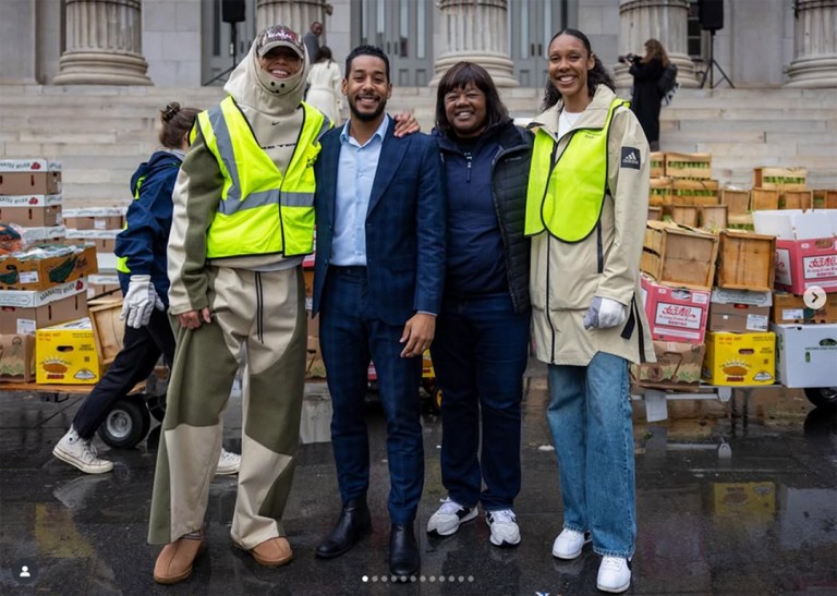 Annual Thanksgiving Food Distribution Event at Brooklyn Borough Hall ...